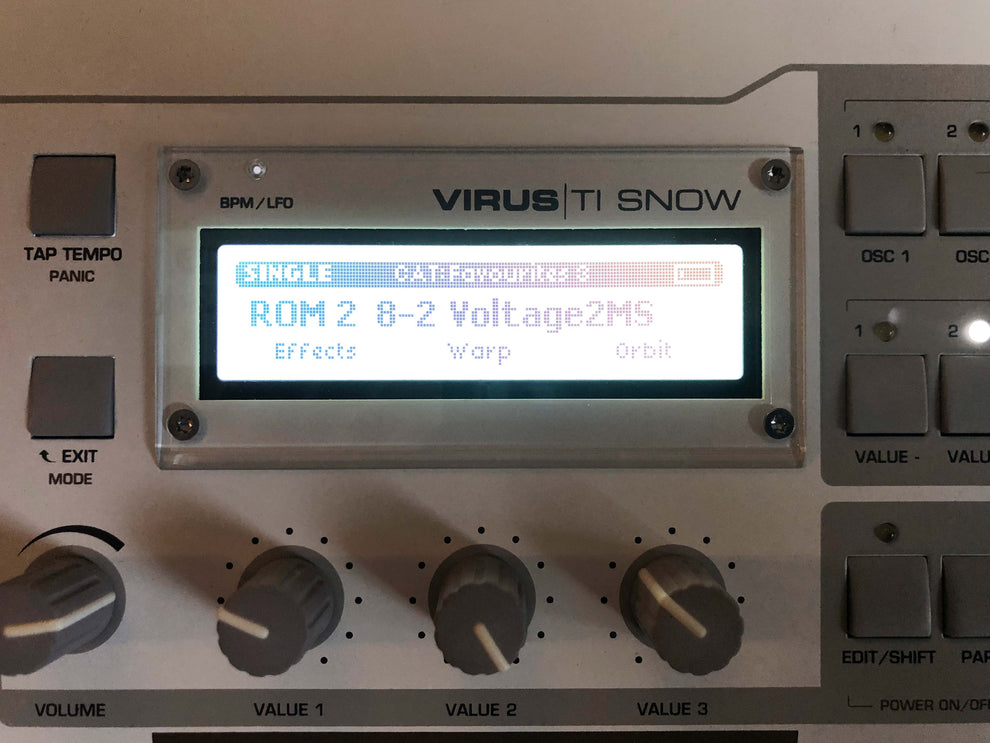 Access Virus TI Snow Synthesizer with Carry Bag | Captain Black's