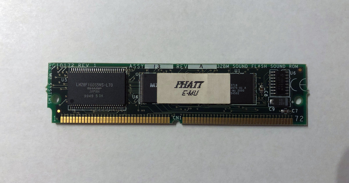E-MU Systems Mo’ Phatt ROM AP10172-13 | Captain Black’s